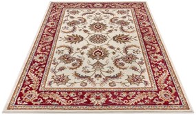 Hanse Home Collection koberce Kusový koberec Luxor 105643 Reni Cream Red - 140x200 cm