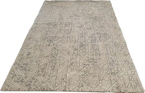 HU Moderní béžový koberec Artiste 23241-CREAM Rozměr: 60x110 cm