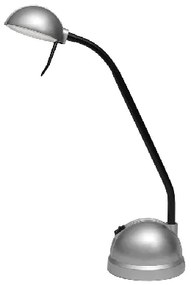 ECOLITE LED stolní lampa SPEKTRA, 8W, 630lm, 4000K, stříbrná L460-LED/STR