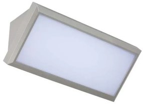 LED Venkovní nástěnné svítidlo LED/12W/230V 6400K IP65 šedá
