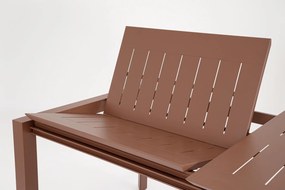 BIZZOTTO Rozkládací zahradní stůl KONNOR 160-240x100 hnědý