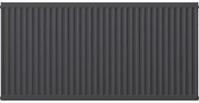 Mexen C22, panelový radiátor 600 x 400 mm, boční připojení, 661 W, antracitová, W422-060-040-66
