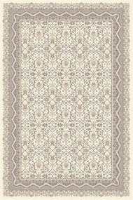 Agnella klasický vlněný koberec  Isfahan Garda Alabaster krémový Rozměr: 160x240 cm
