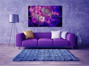 Atypický obraz mandala Velikost (šířka x výška): 145x90 cm