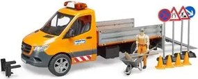 Bruder 02677 MB Sprinter komunální auto s příslušenstvím / 1:16 / od 3