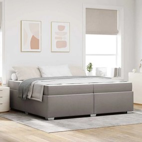 Rám postele Taupe 200 x 200 cm textil 3399212