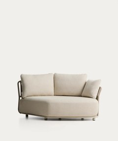 Béžová/taupe zahradní modulární pohovka 167 cm Osani – Kave Home