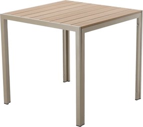 Zahradní stůl Devon 80 cm béžový
