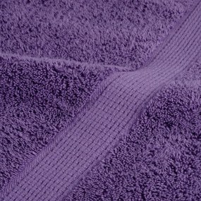 Premium ručníky SOLUND 4 ks fialové 80 x 200 cm 600 g/m² 137363