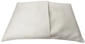 S radostí - vlastní výroba Pohankový polštář bílý Velikost: 35 x 40 cm