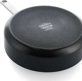 GreenPan Nepřilnavá keramická soté pánev s poklicí Evolution 26 cm čer