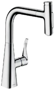 Hansgrohe M71 - Dřezová baterie M7117-H240 s výsuvnou sprškou, sBOX, chrom 73817000