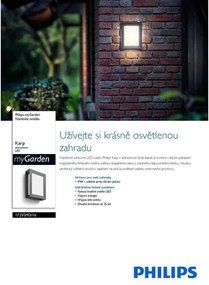 PH 17293/93/16 Karp SVÍTIDLO VENKOVNÍ 17293/93/16 - Philips (915005194201)