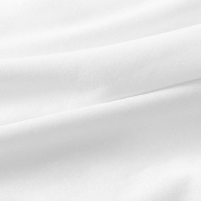 Goldea nepropustné jersey prostěradlo - bílé 80 x 200 cm