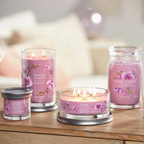 Yankee Candle vonná svíčka Signature Tumbler ve skle velká Wild Orchid 567g