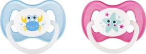Canpol babies Dudlík svítící kaučukový třešinka 0-6m LOVE&SEA