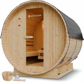Artsauna Sudová sauna Spitzbergen s kamny Velikost: 220 cm