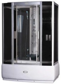 NIKIDO - S Sprchový a masážní box s vanou SIRI 150x85x225