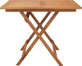 vidaXL Skládací zahradní stůl 90 x 90 x 75 cm masivní akáciové dřevo [319671]