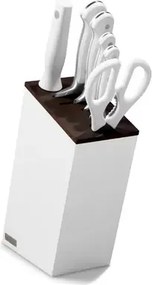 Wüsthof Classic White / Blok s noži / 6 ks / nůž na chléb / Solingen