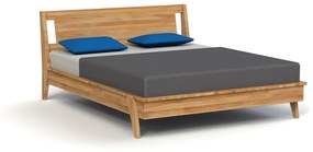 Dvoulůžková postel z dubového dřeva 160x200 cm Retro 2 - The Beds