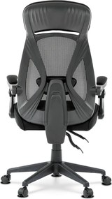Ergonomická kancelářská židle VIGELTI - černá síťovina