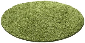 Ayyildiz koberce Kusový koberec Life Shaggy 1500 green kruh ROZMĚR: 120x120 (průměr) kruh