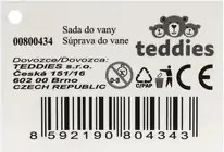 TEDDIES Sada do vany Lodička, sítko a mořská zvířátka / Hračka do vany