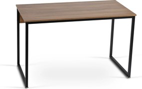 Psací stůl Ross 120 cm dub rustikální/černý