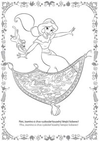 JIRI MODELS Omalovánky A4 Disney Princezny 5