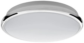 Sapho SILVER stropní LED svítidlo pr.28cm, 10W, 230V, studená bílá, chrom