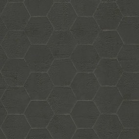 Luxusní černá vliesová tapeta s hexagony Z90043 Automobili Lamborghini 2