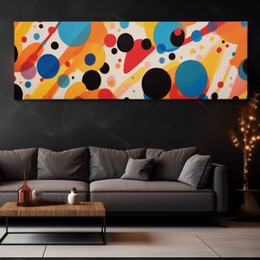 Obraz na plátně - Věčný proud FeelHappy.cz Velikost obrazu: 180 x 60 cm