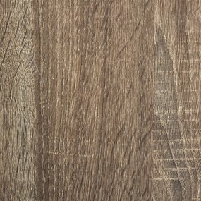 HOMCOM Víceúčelový Kuchyňský Vozík s 4 Kolíky, Skříňka se Policí pro Mikrovlnku z Dřevotřísky, 60,4x40,3x97cm, Šedá