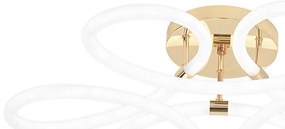 Toolight Stropní LED osvětlení Butterfly G023-C Gold