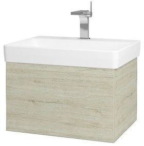 Dřevojas Koupelnová skříň VARIANTE SZZ 60 Varianta: N01 Bílá lesk / L04 Béžová vysoký lesk