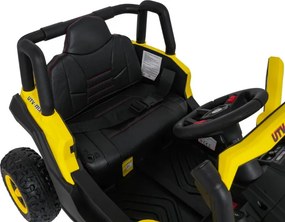 Elektrické autíčko Buggy Madman UTV-MX žluté