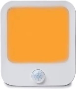 LED noční světlo do zásuvky Lumbio MELATIME stmívatelné 2700K bez modré složky s pohybovým senzorem