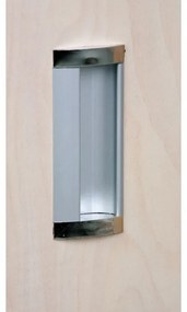 Kancelářská zasouvací skříňka na kolečkách MIRELLI A+, 800 x 420 x 750 mm, bílá