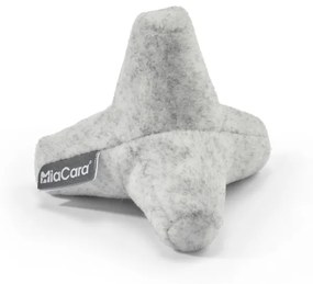 Plyšová hračka pro psy MiaCara Quattro Barva: Světle šedá, Velikost: ML
