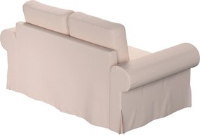 Potah na pohovku IKEA Backabro 2-místná, rozkládací barva růžová látka pletený vzor