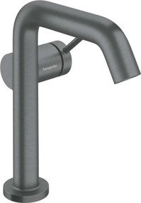 Hansgrohe Tecturis S - Umyvadlová baterie s výpustí Push-Open, CoolStart, EcoSmart+, kartáčovaný černý chrom 73340340