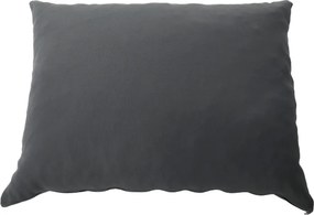 Rozkládací pohovka, šedočerná látka, levá, LAUREL