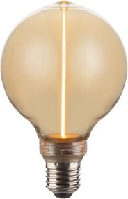 Rabalux LED žárovka Filament jantar G95 3W E27 79077