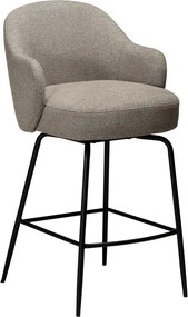 Béžová otočná barová židle (výška sedáku 70 cm) Bae – DAN-FORM Denmark