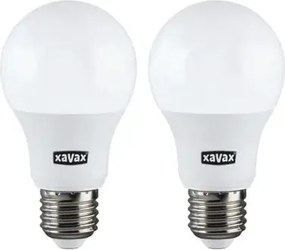 Xavax LED žárovka 2ks / Patice E27 / 806 lm (nahrazuje 60 W) / teplá b