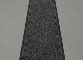 Koberce Breno Běhoun MALAGA 2082, šíře role 80 cm, Černá