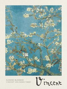 Obrazová reprodukce Almond Blossom - Vincent van Gogh, (30 x 40 cm)