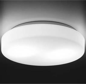 Ecolite Bílé stropní svítidlo Hector kulaté 400mm pro žárovku 2x E27 W142/B-BI