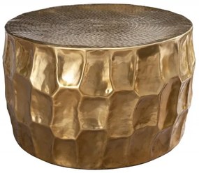 Zlatý konferenční stolek Organic Orient 68 cm